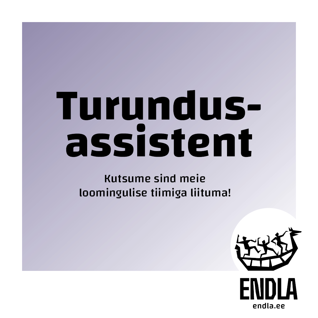 Endla Teater otsib turundusassistenti — Endla Teater