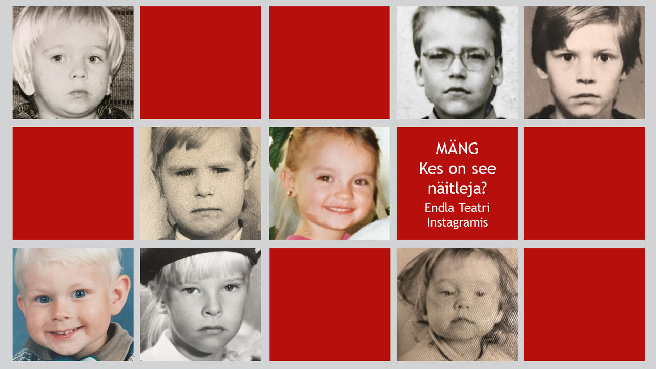 Mäng „Kes on see näitleja?“ — Endla Teater